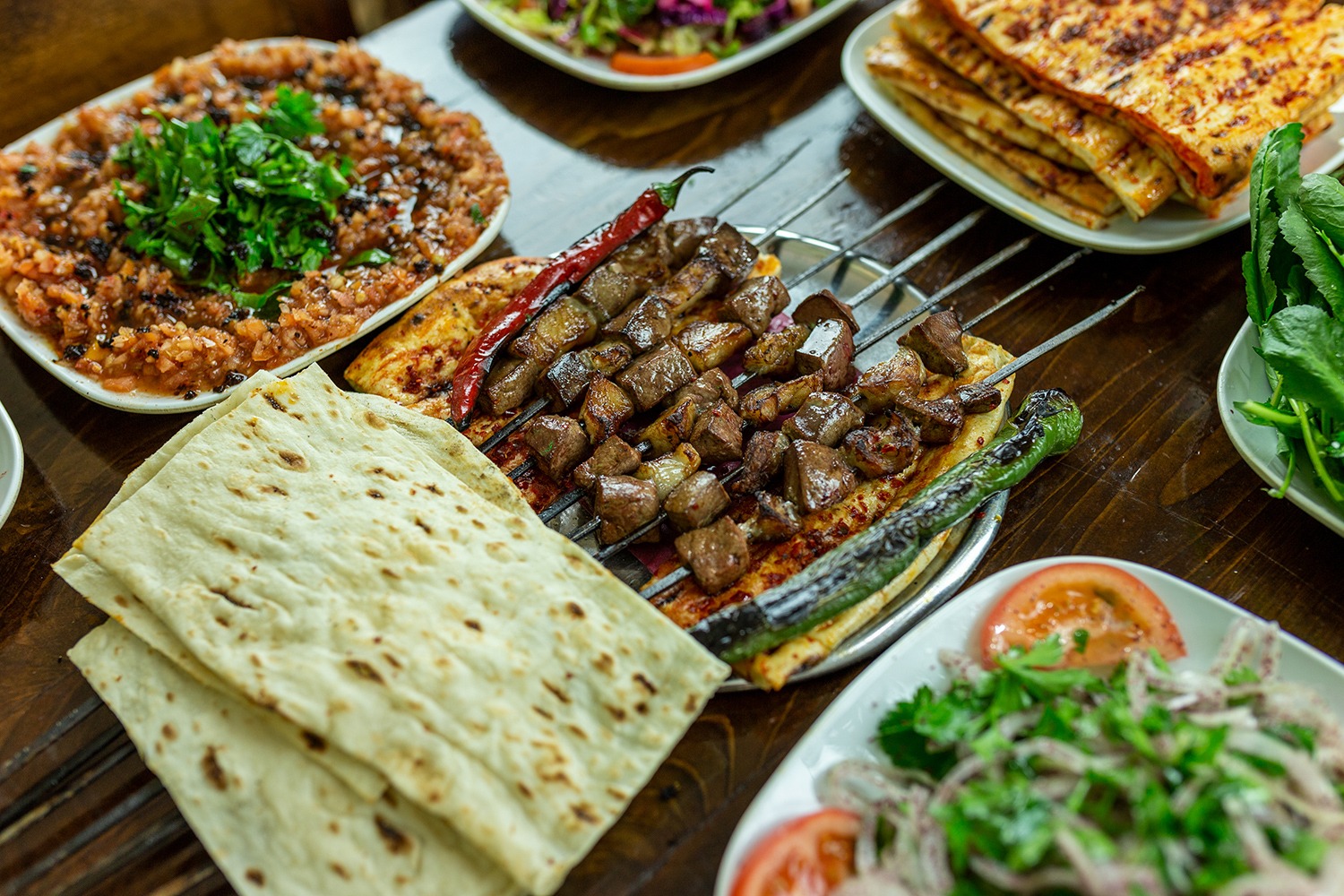 Ciğer Kebabı - Yeşil Kapı Kebap